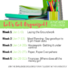 Let's Get Organized! A Five Week Challenge with Oh, Honestly